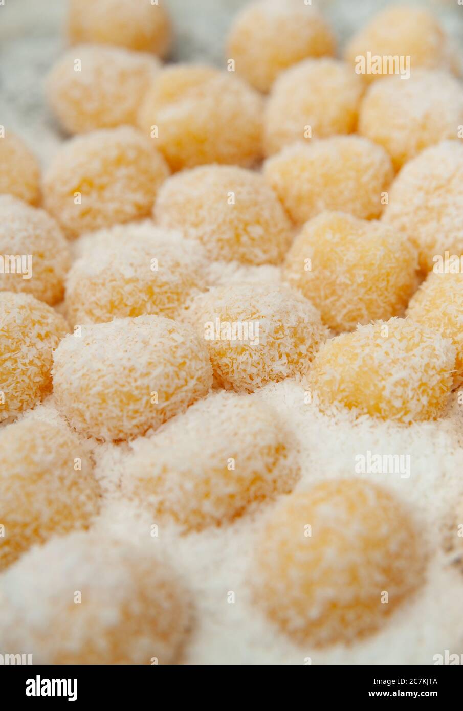 Beijinho de Coco, a traditional Brazilian candy called Coconuts Little ...