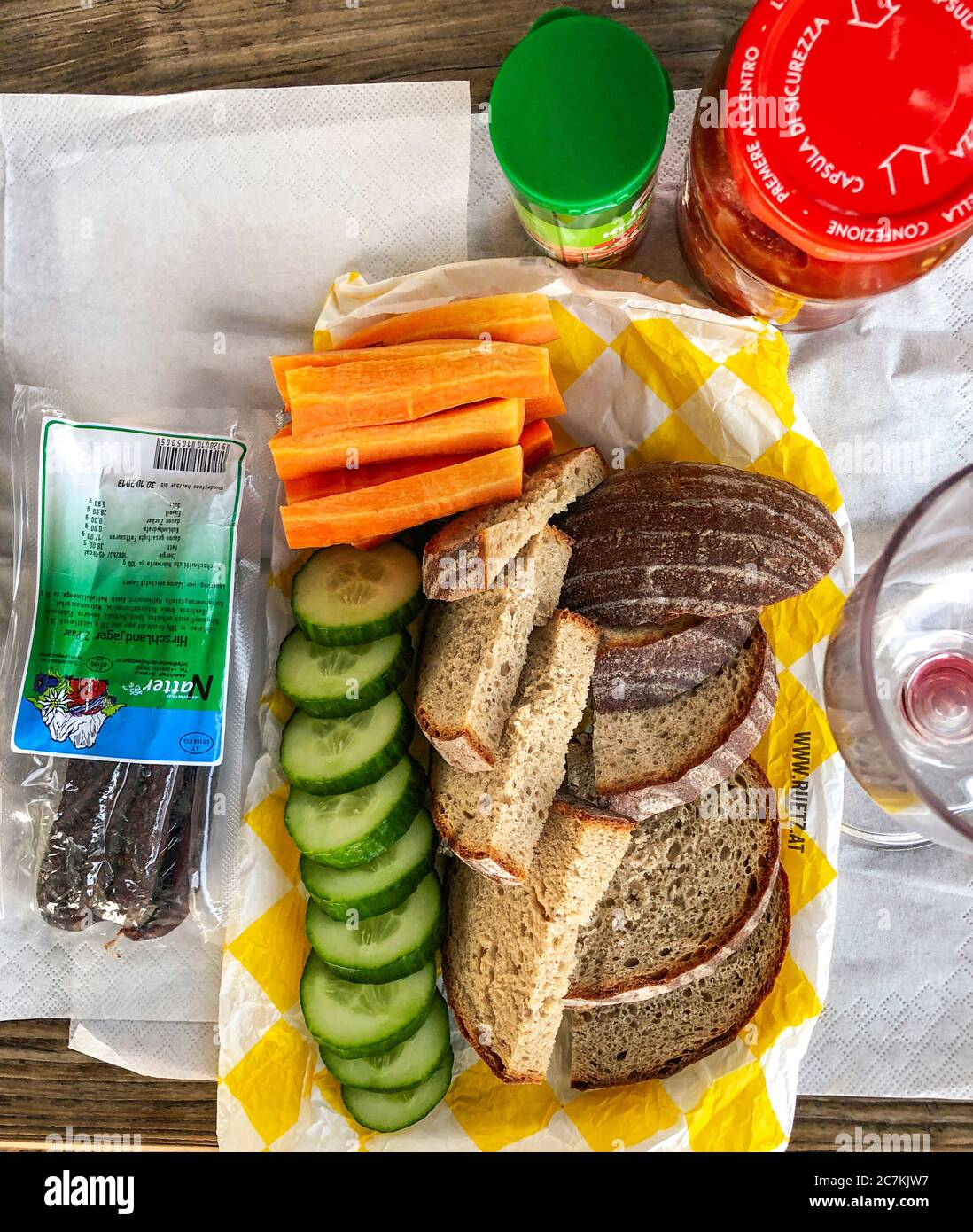 Picnic Breads High Resolution Stock Photography and Images - Alamy