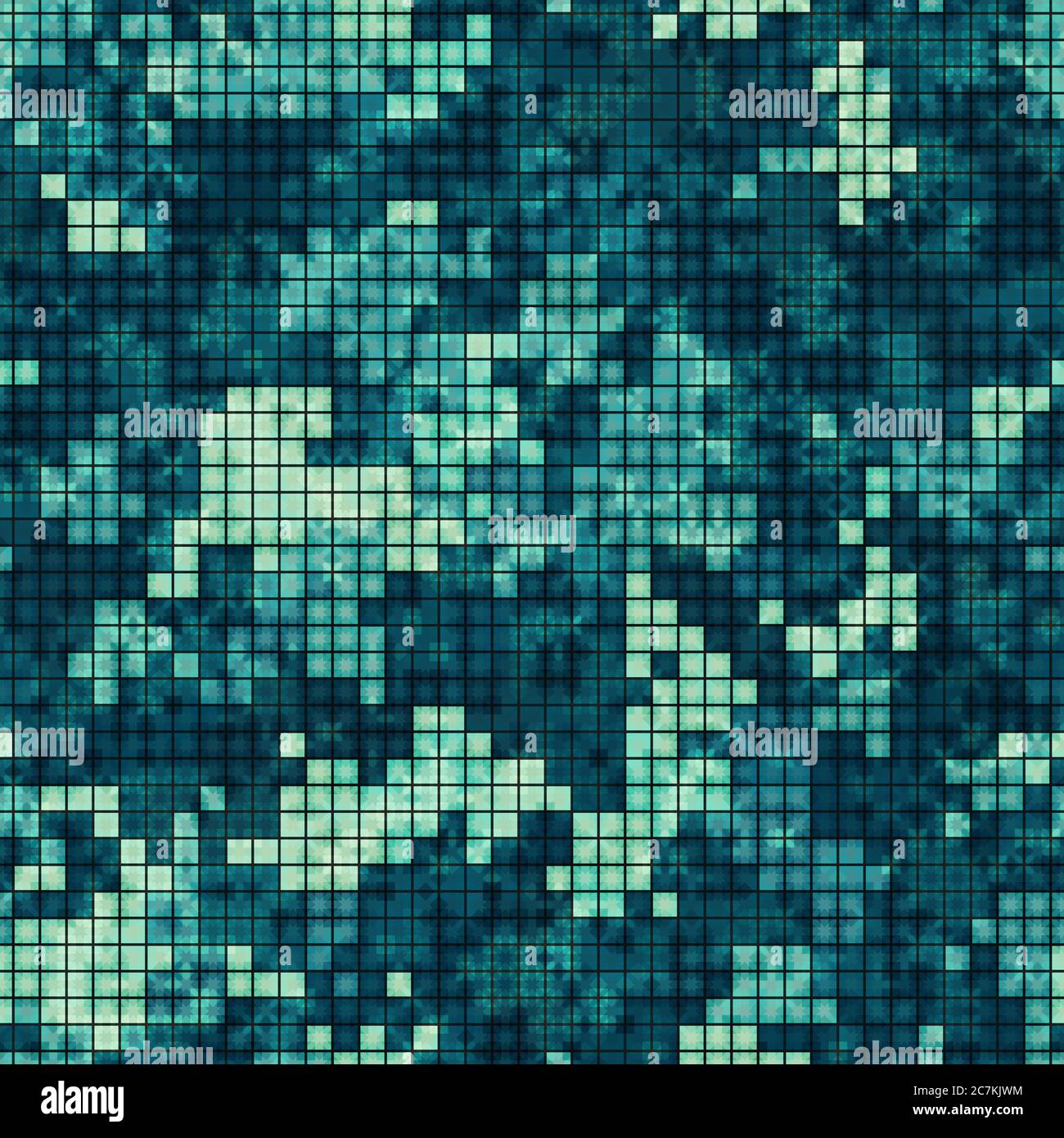 Military camouflage seamless pattern. Urban digital pixel style Stock ...