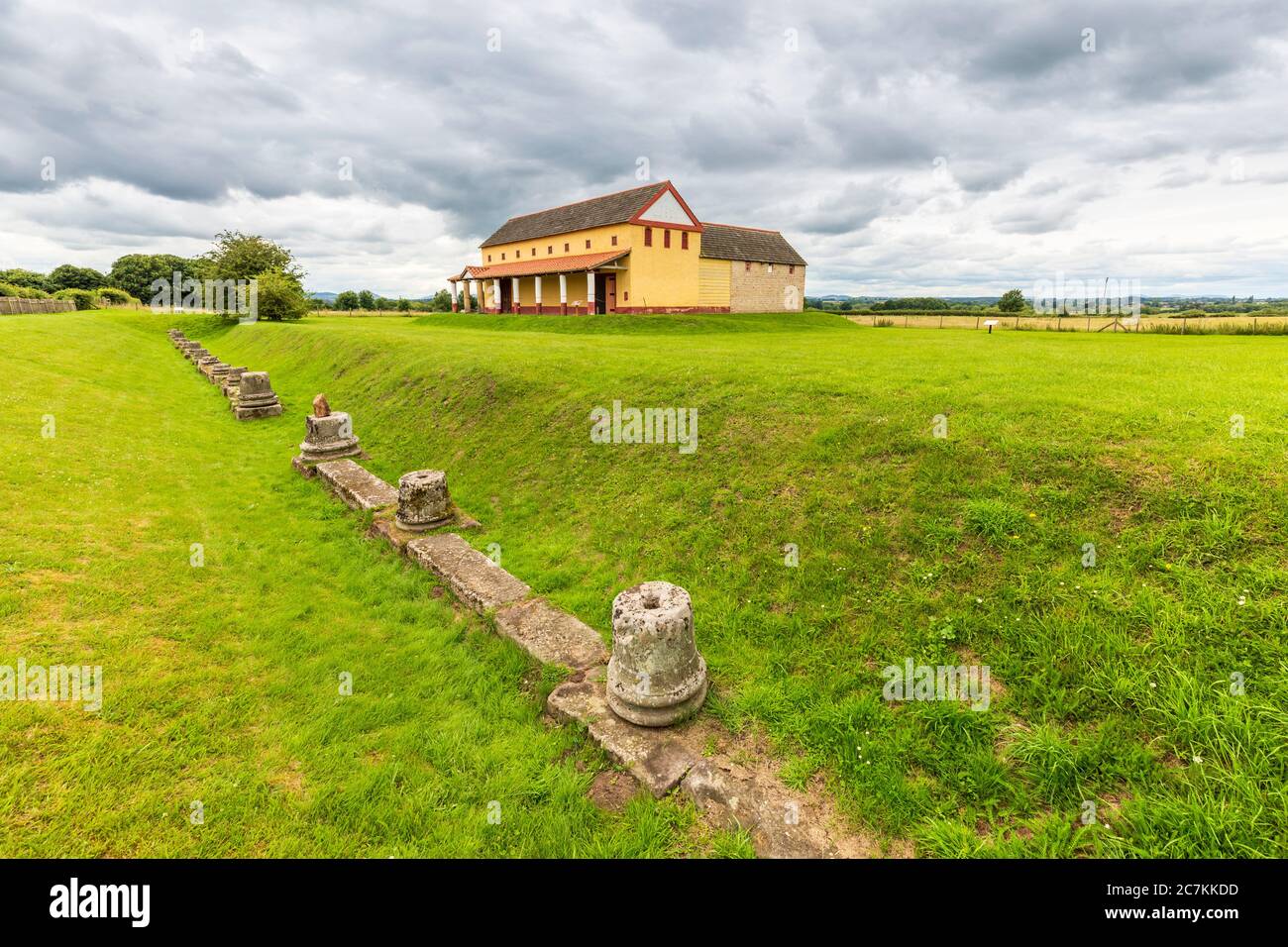 Roman Villa Reconstruction High Resolution Stock Photography and Images ...