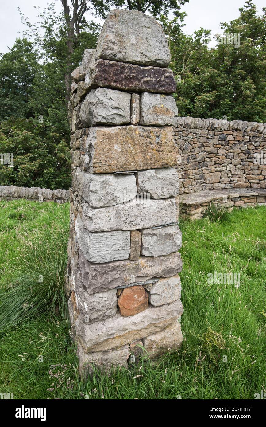 Dry stone walling Stock Photo - Alamy
