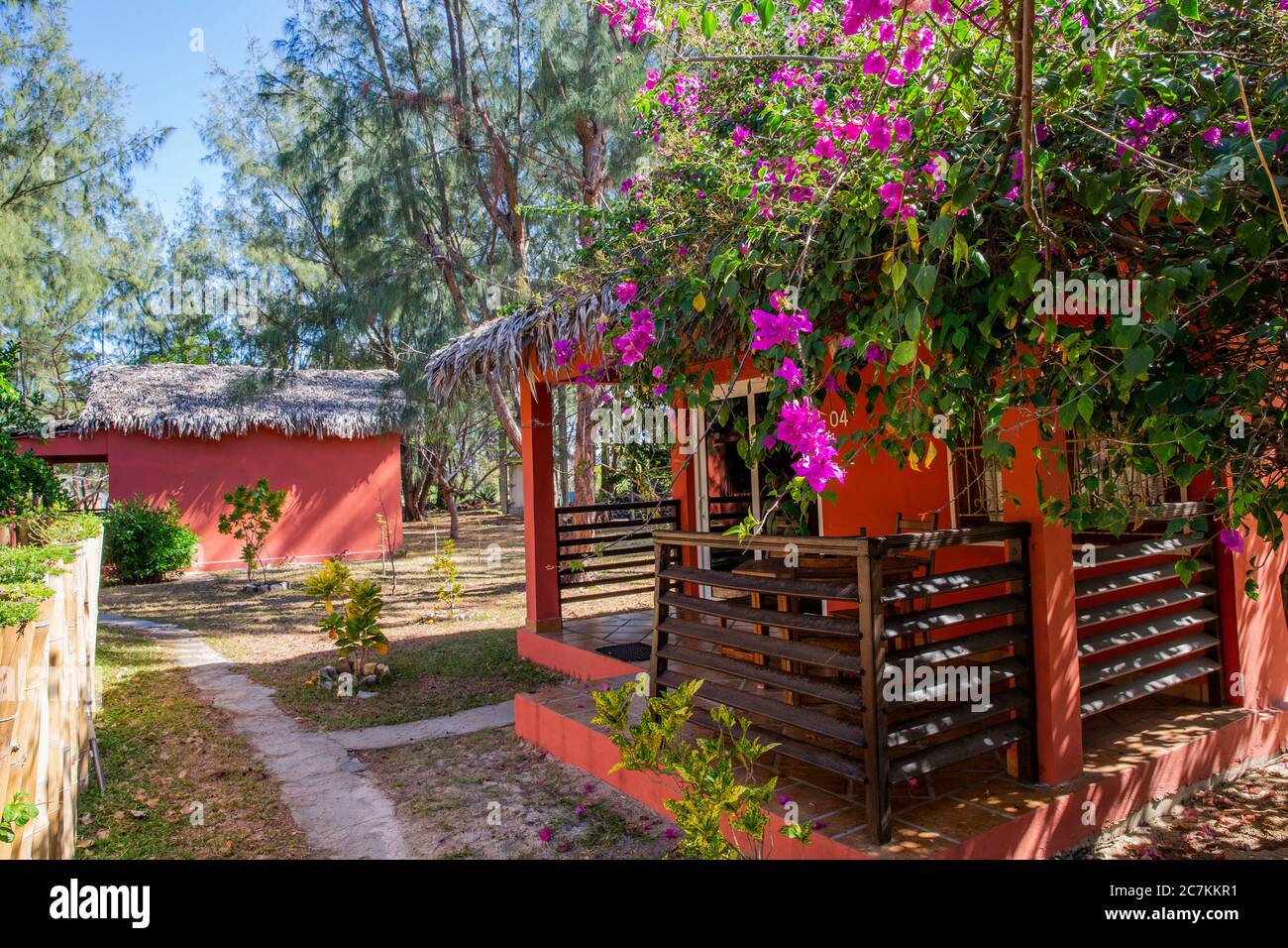 Bungalows, Sakalava Beach, Oronjia National Park, Antsiranana, Diego ...