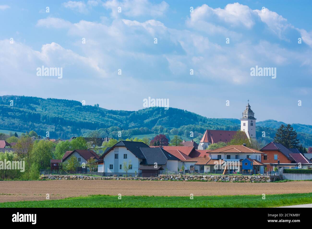 Kilb, church, Mostviertel region, Niederösterreich / Lower Austria ...