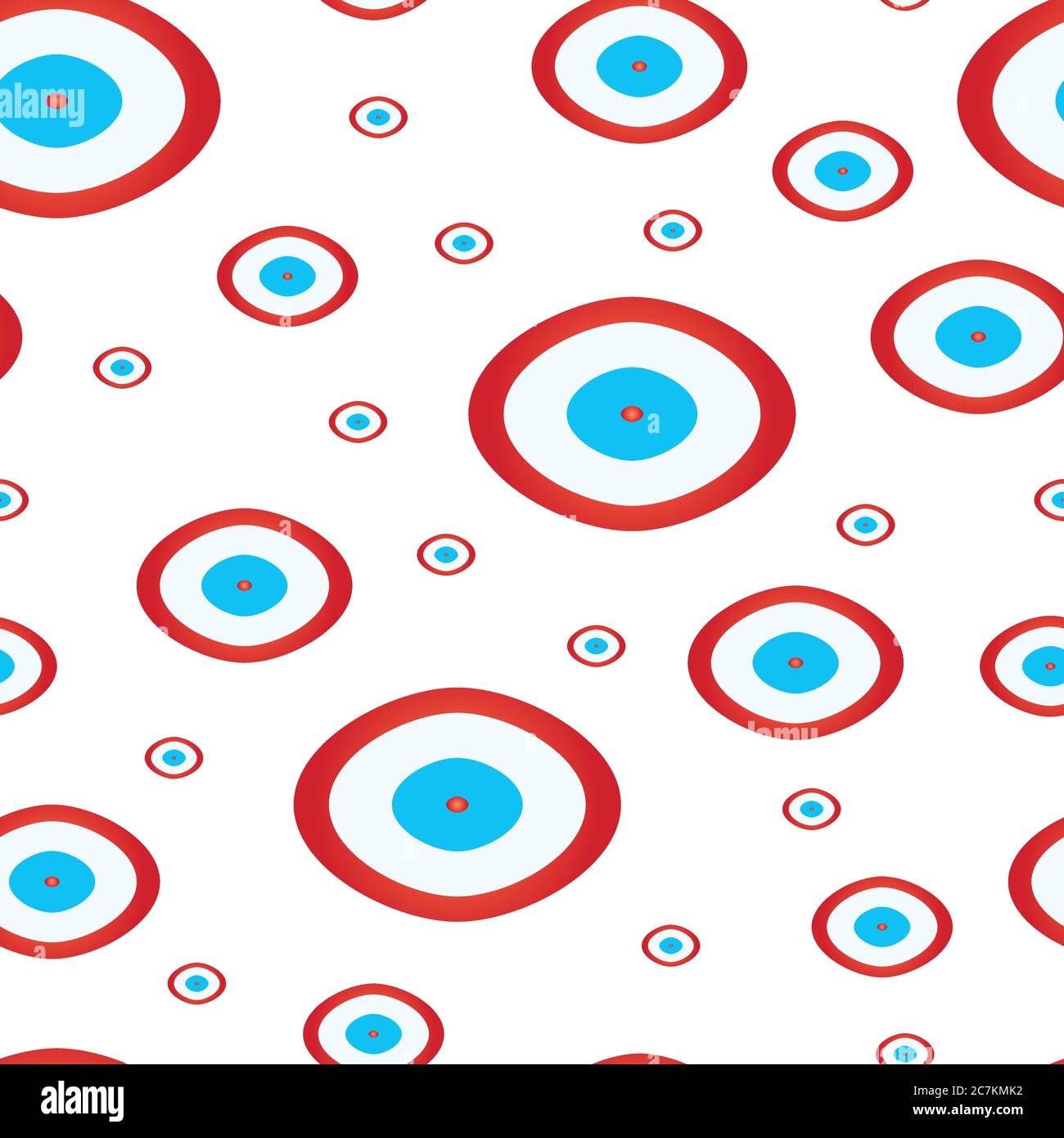 seamless pattern with red evil eyes vector Stock Vector Image & Art - Alamy