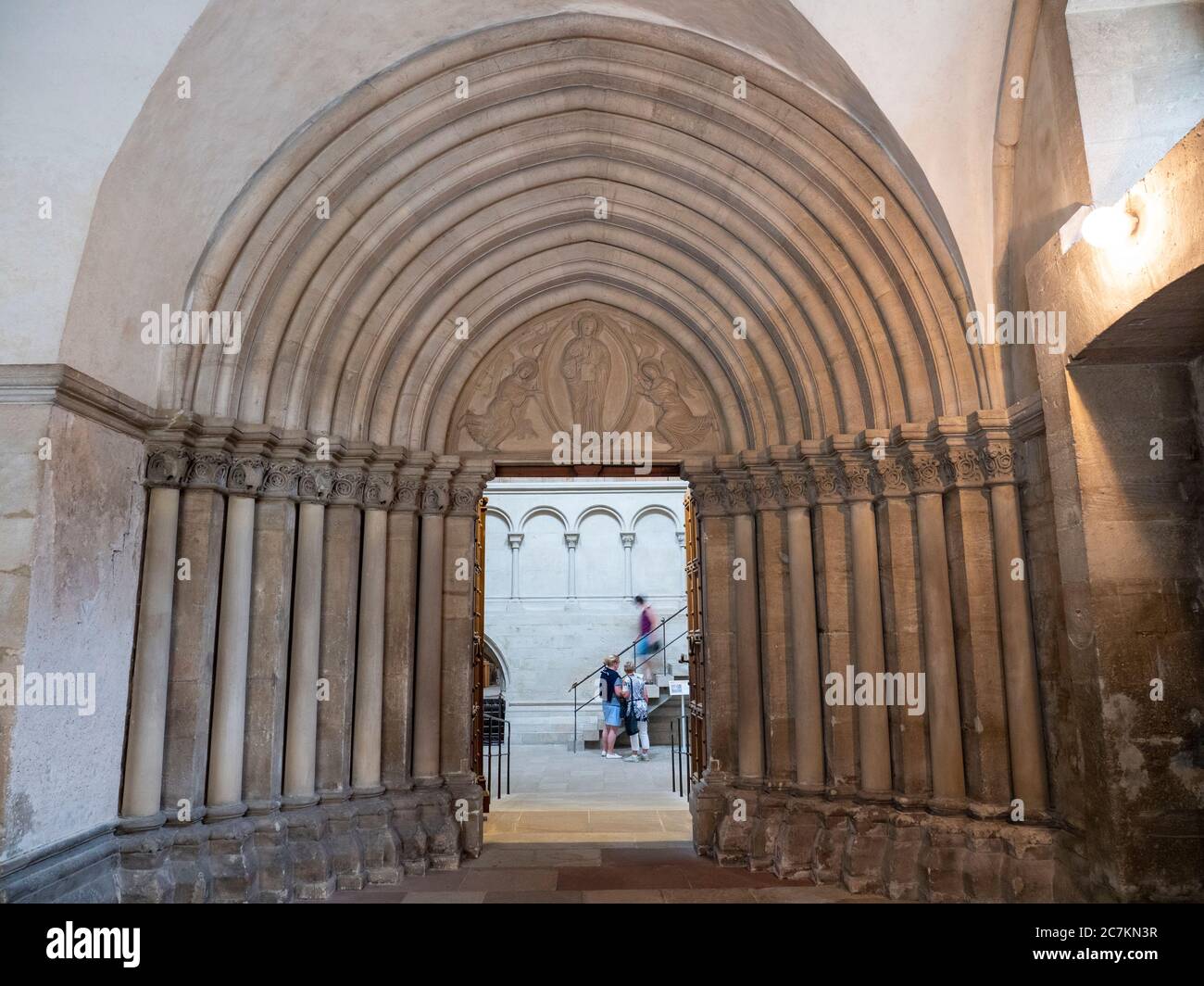 Naumburg Cathedral, UNESCO World Heritage, interior view, detail ...