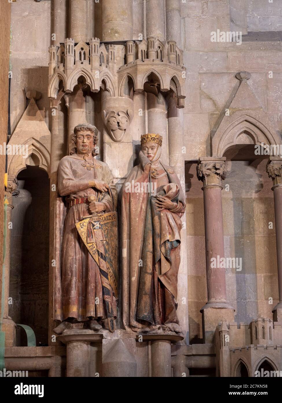Naumburg Cathedral, founder figures Ekkehard II and Uta, UNESCO World ...