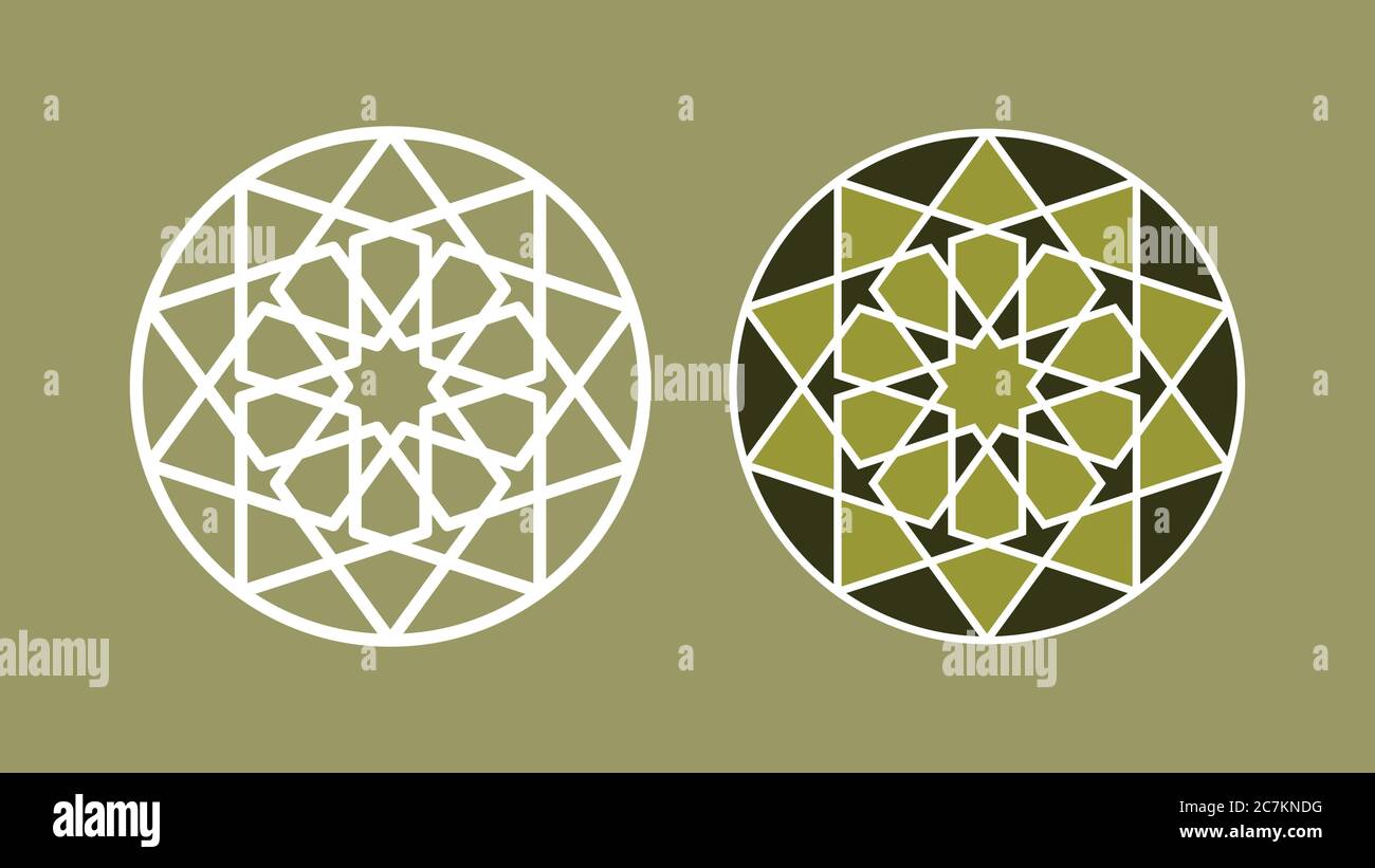 Islamic vector pattern hi-res stock photography and images - Alamy