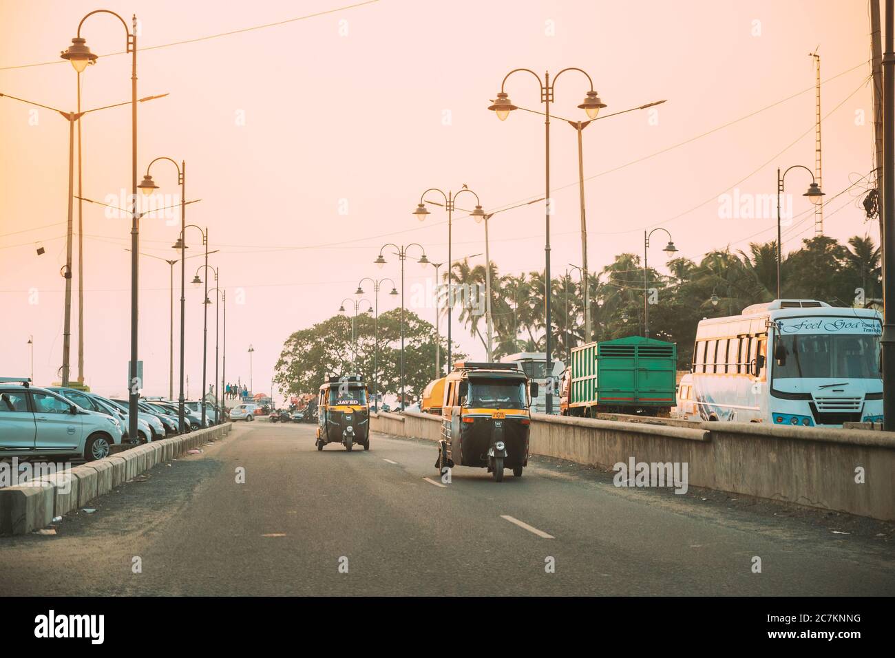 Goa taxi auto rickshaw hi-res stock photography and images - Alamy