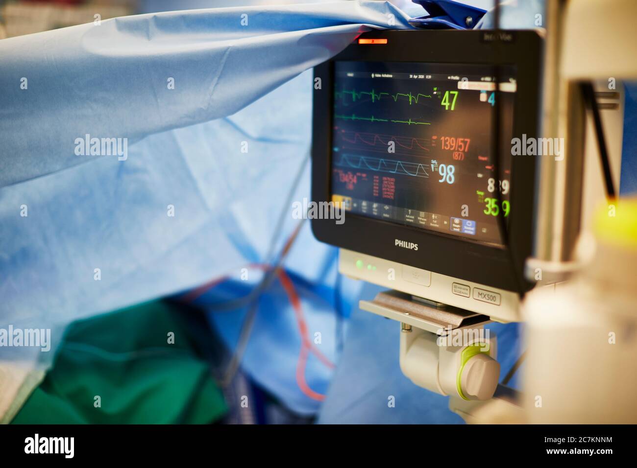 Operating room, monitor, surveillance Stock Photo - Alamy