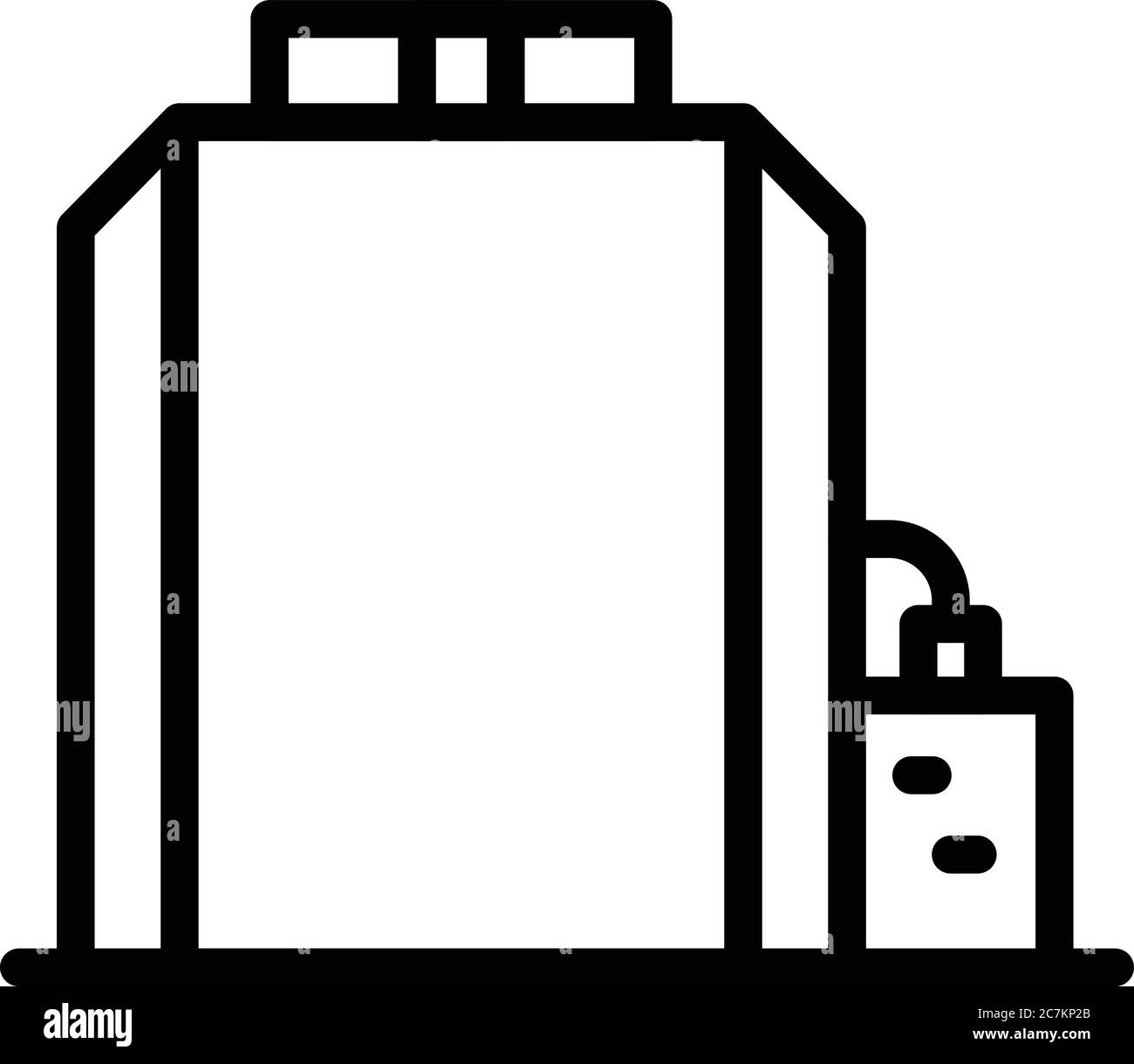 X ray machine construction Cut Out Stock Images & Pictures - Alamy