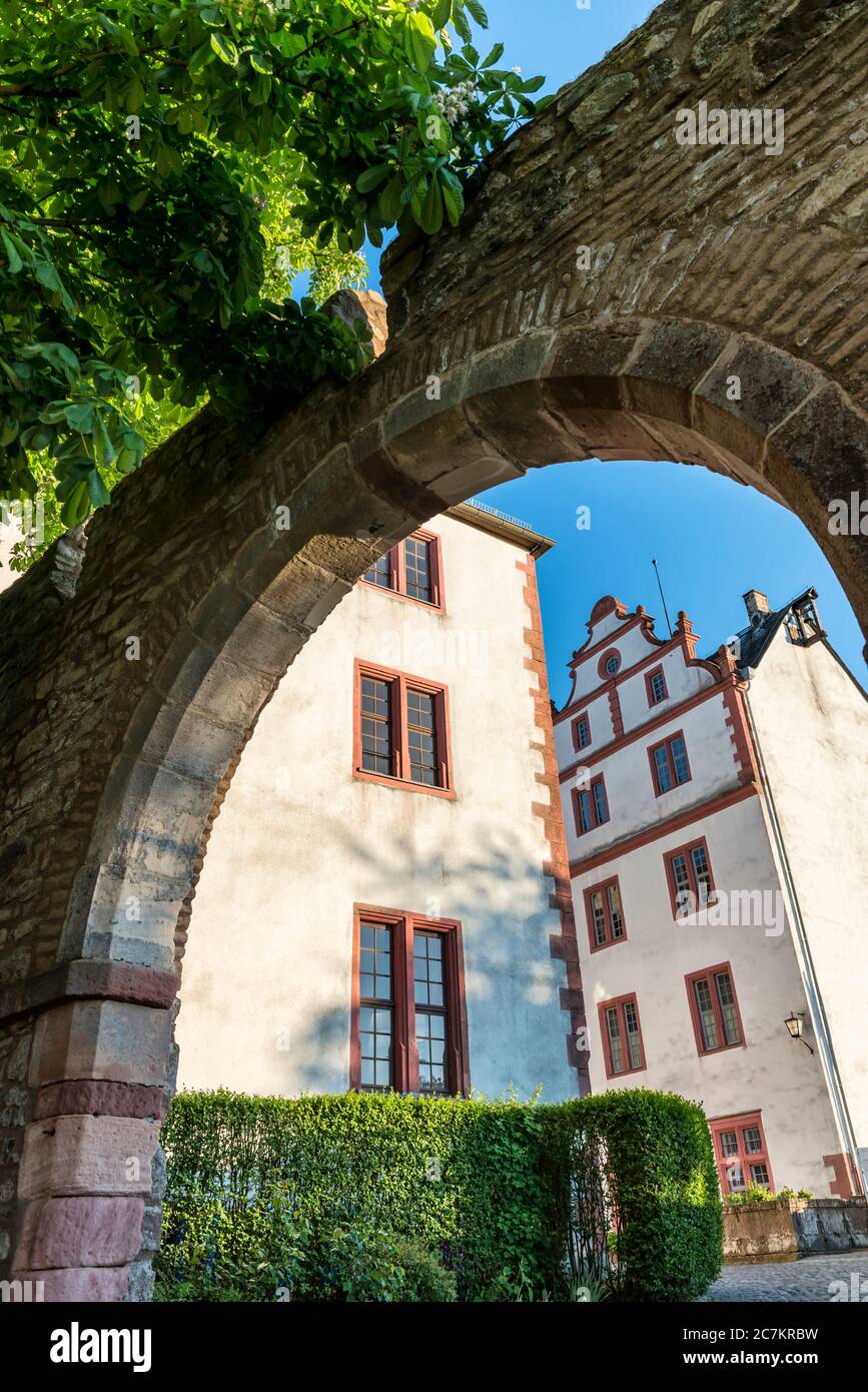 Lichtenberg, Hesse, Germany, Lichtenberg Castle in the Fischbach Valley ...