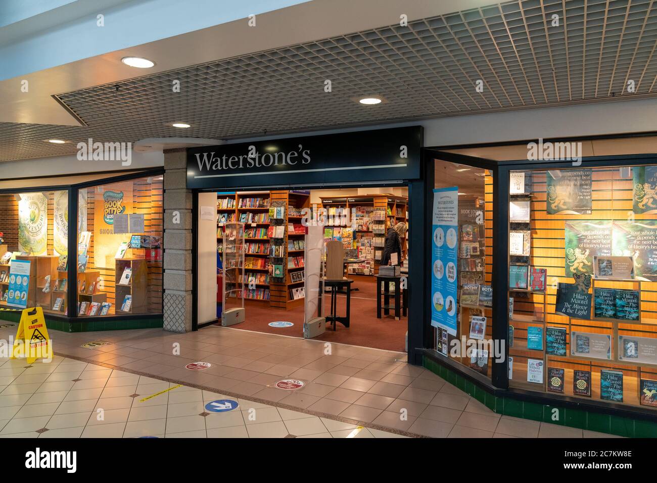 13 July 2020. St Giles Shopping Centre, High Street, Elgin, Moray ...