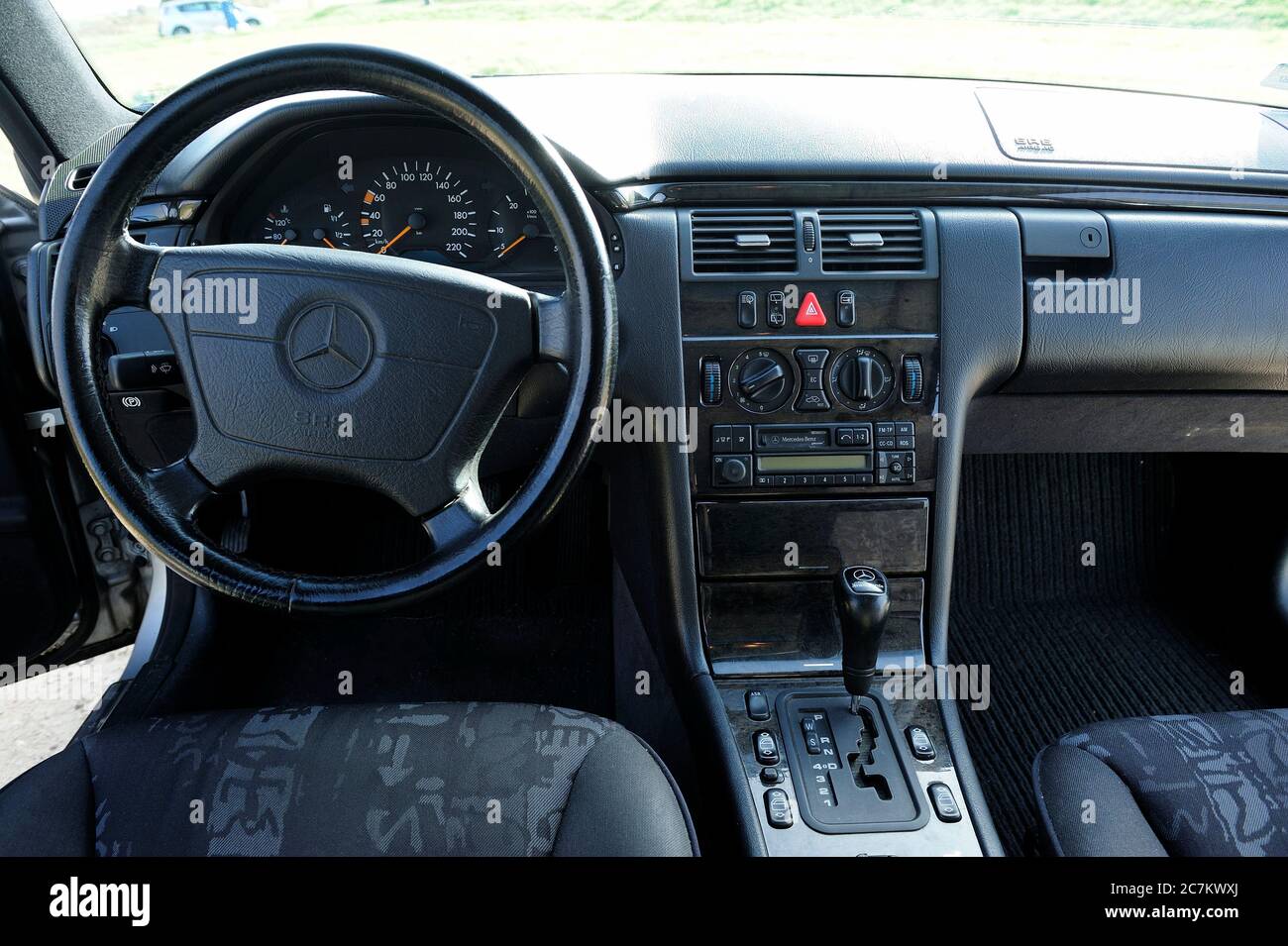 Mercedes-Benz W 210, classic, family, automotive, historical Stock ...