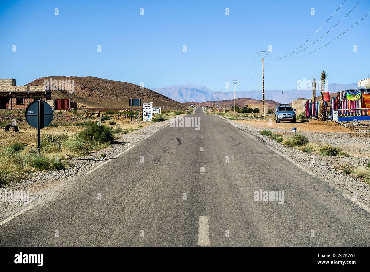 view of atlas mountains in morocco, beautiful photo digital picture ...