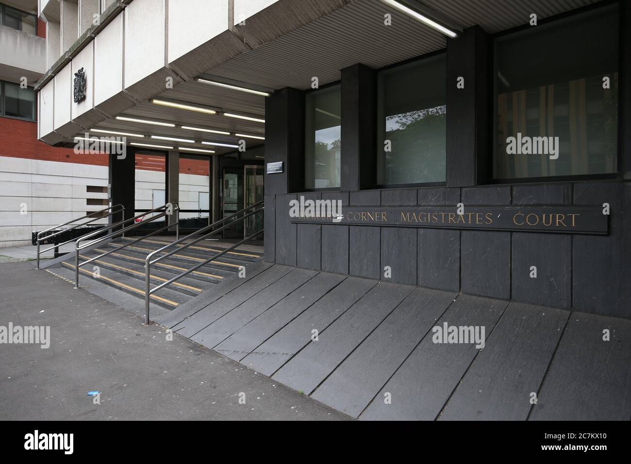 Highbury Corner Magistrates' Court, where Marcus Coutain appeared ...