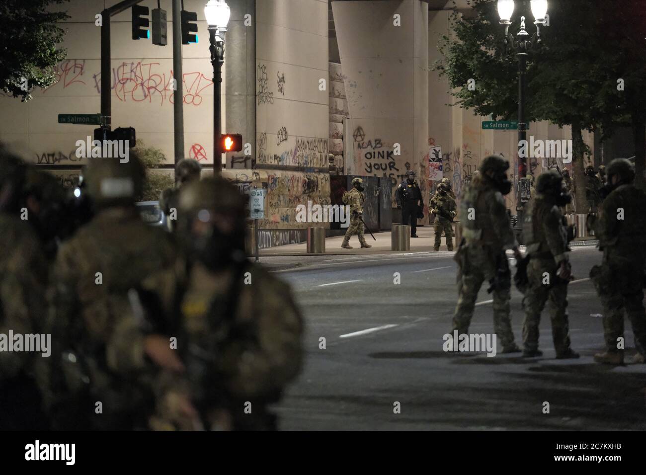 Oregon standoff hi-res stock photography and images - Alamy