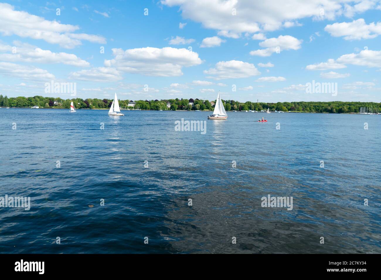 Berlin wannsee boats hi-res stock photography and images - Alamy