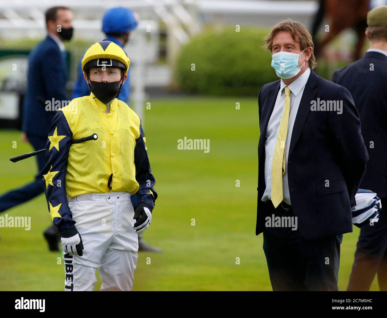 Trainer david simcock york racecourse hi-res stock photography and ...