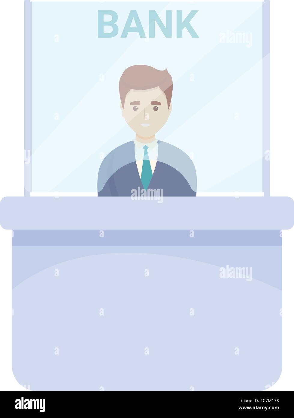 Bank teller operation icon. Cartoon of bank teller operation vector ...
