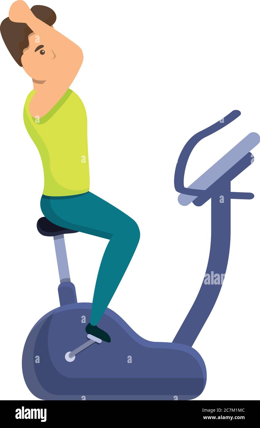 Boy On Bicycle Sun Stock Vector Images - Alamy