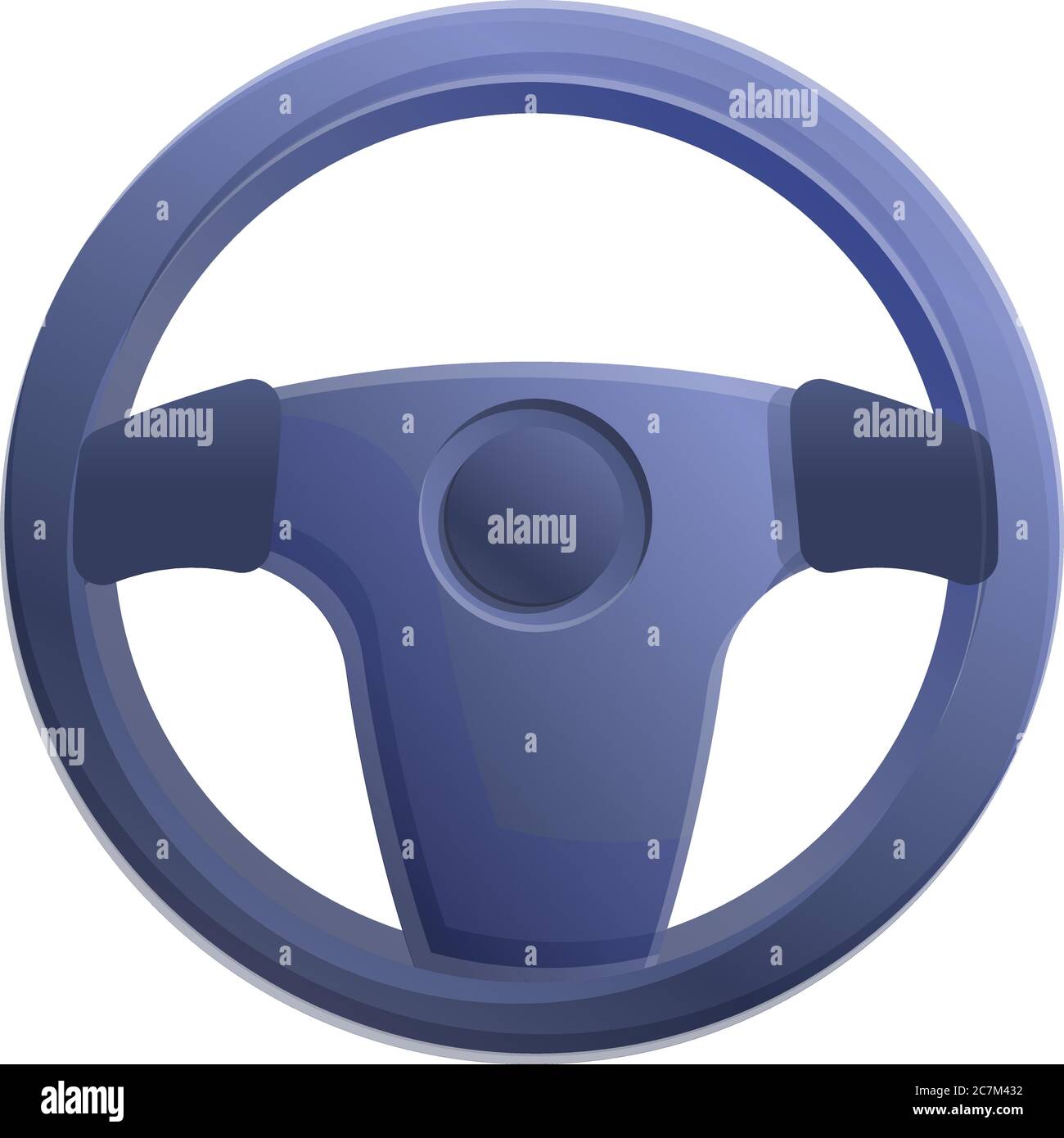 Car part steering wheel icon. Cartoon of car part steering wheel vector ...