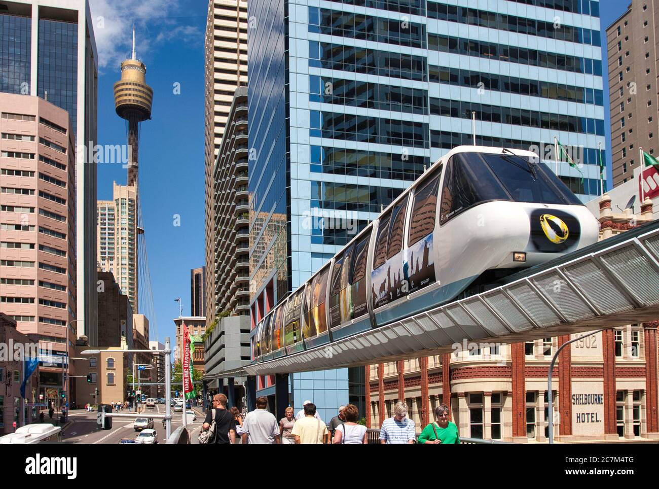 Sydney monorail hi-res stock photography and images - Alamy