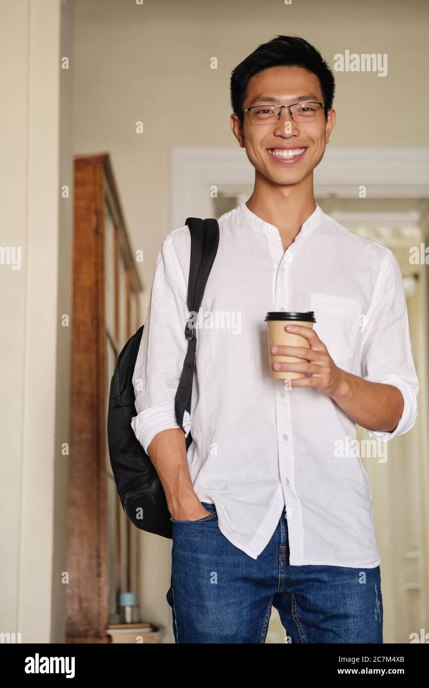 Good looking asian guy take hi-res stock photography and images - Alamy