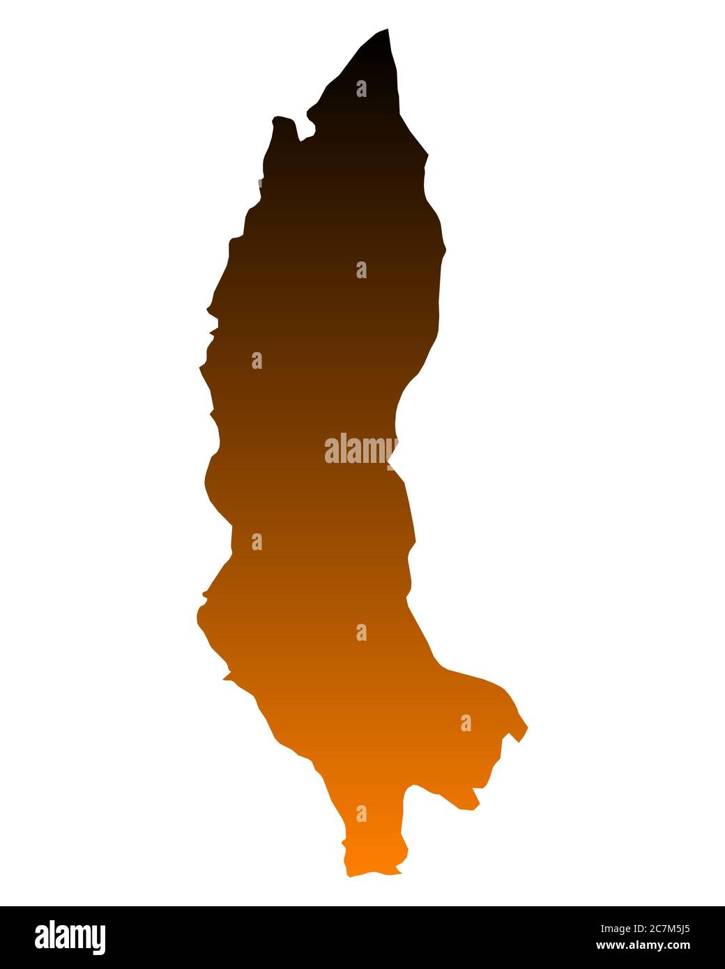 Map of Amazonas Stock Photo - Alamy