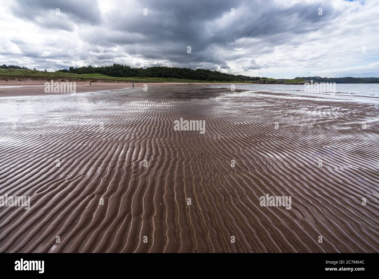 Sand ridges on a beach hi-res stock photography and images - Alamy