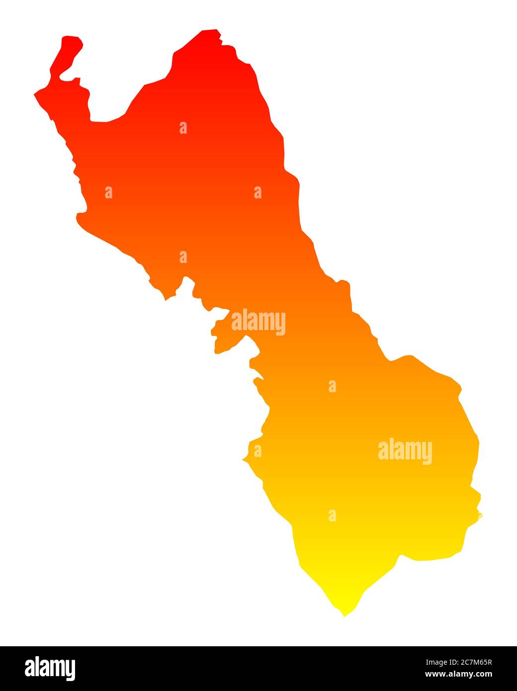 Map of Region Lima Stock Photo - Alamy