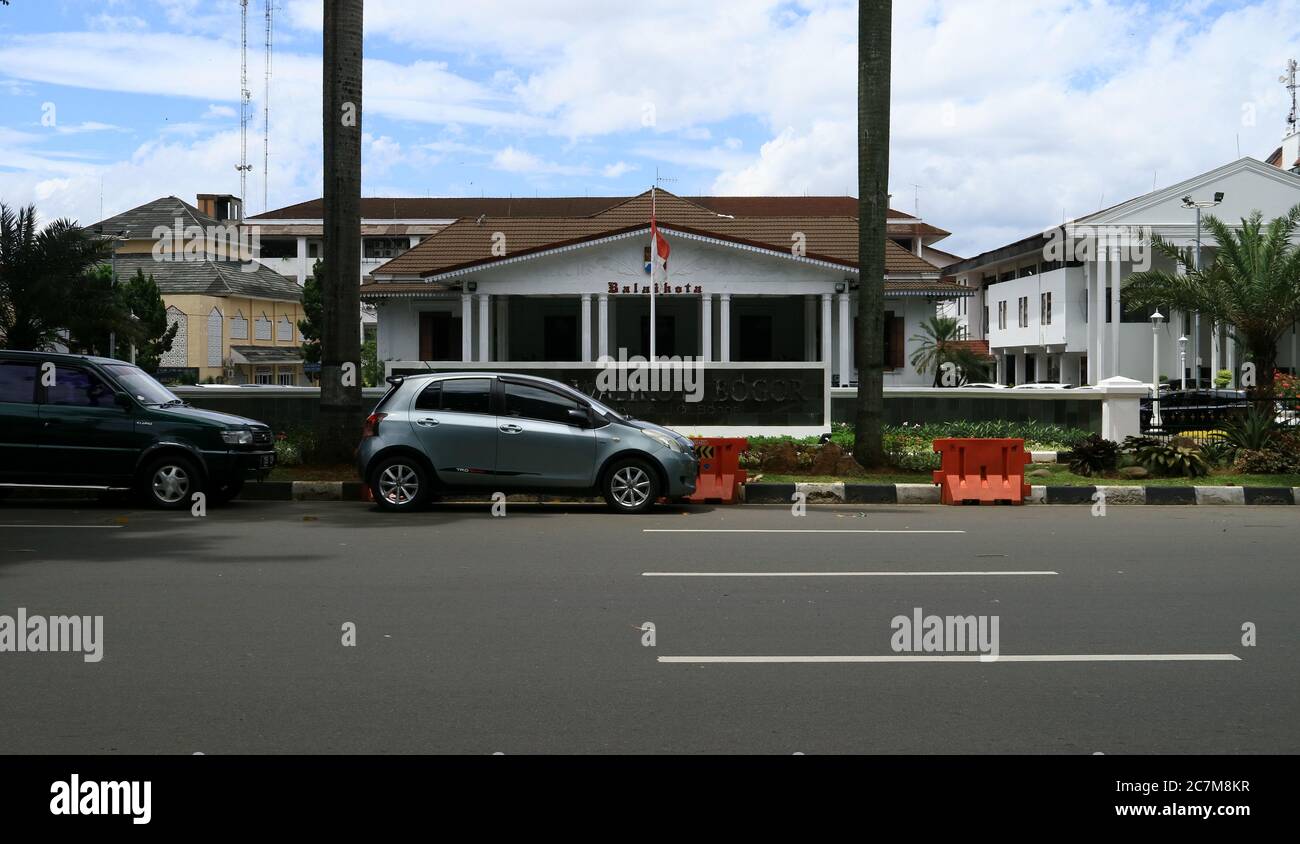 Bogor, Indonesia - January 3, 2019: Balai Kota or Office of the Major ...