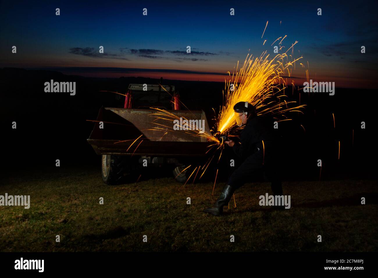 Night shift worker hi-res stock photography and images - Alamy