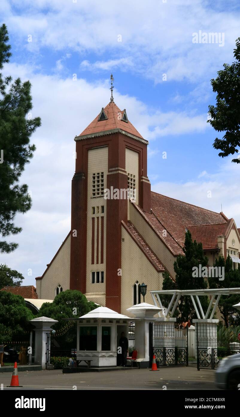 Bogor, Indonesia - January 3, 2019: The Church of Zebaoth Bogor ...
