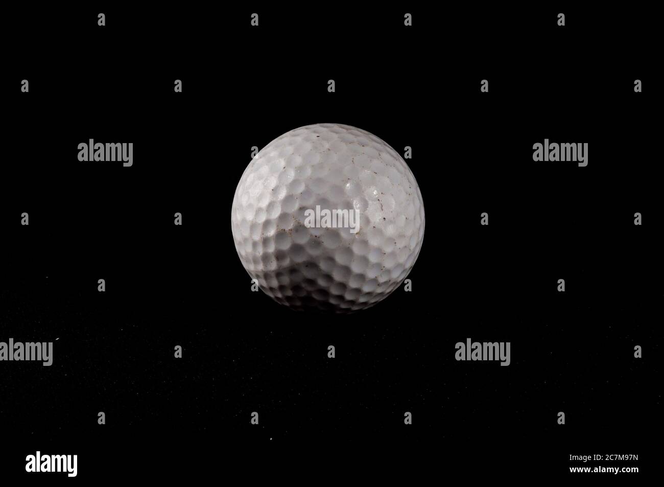 Classic Style Round Golf Ball Textured Sphere Stock Photo - Alamy