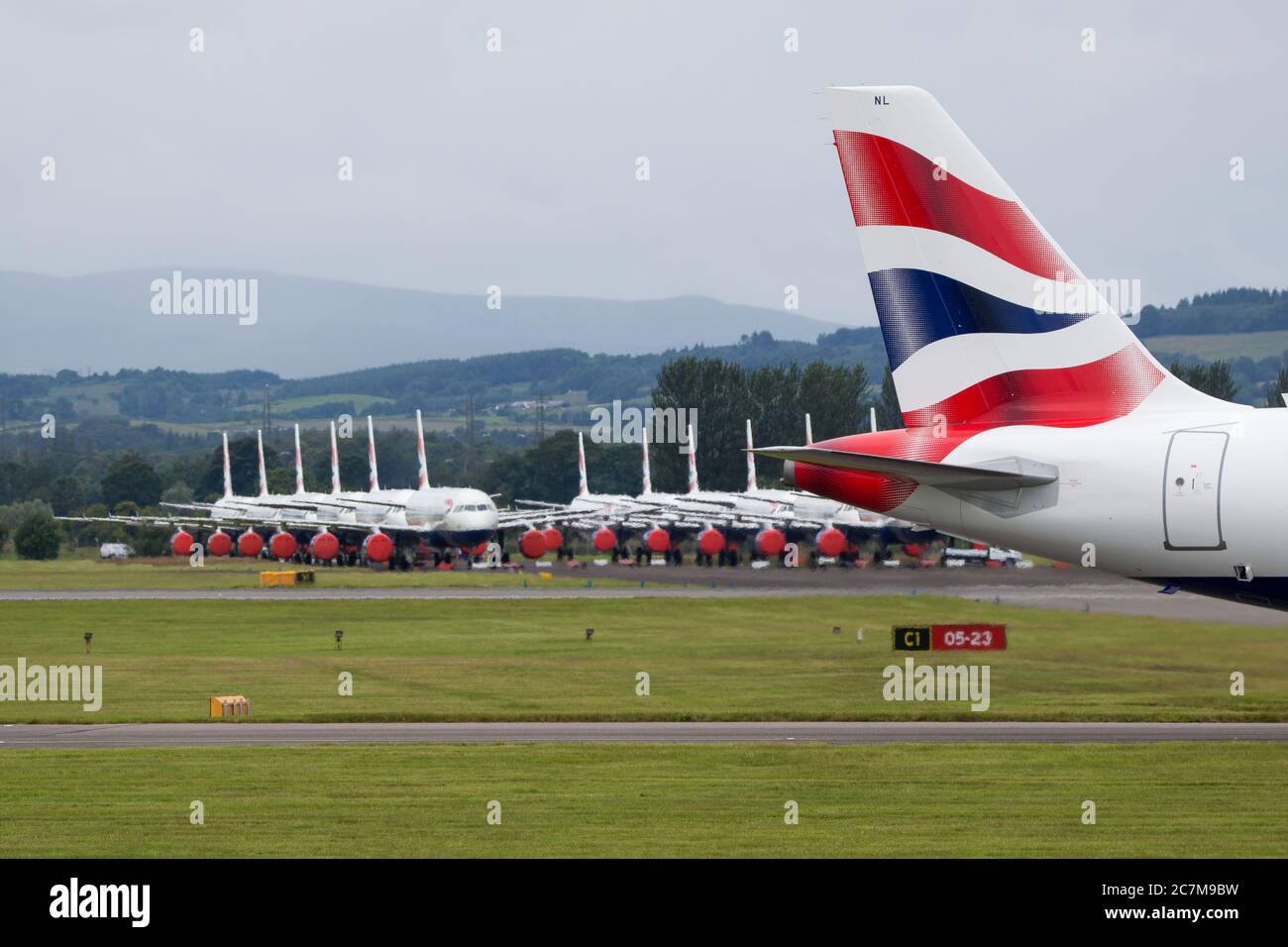 British Airways Airbus A320 Tail High Resolution Stock Photography and ...