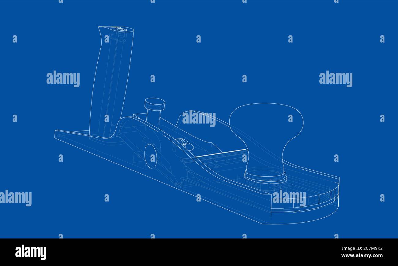 Jointer concept. 3d illustration Stock Photo - Alamy