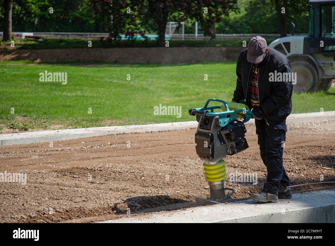 Concrete vibrator hi-res stock photography and images - Alamy