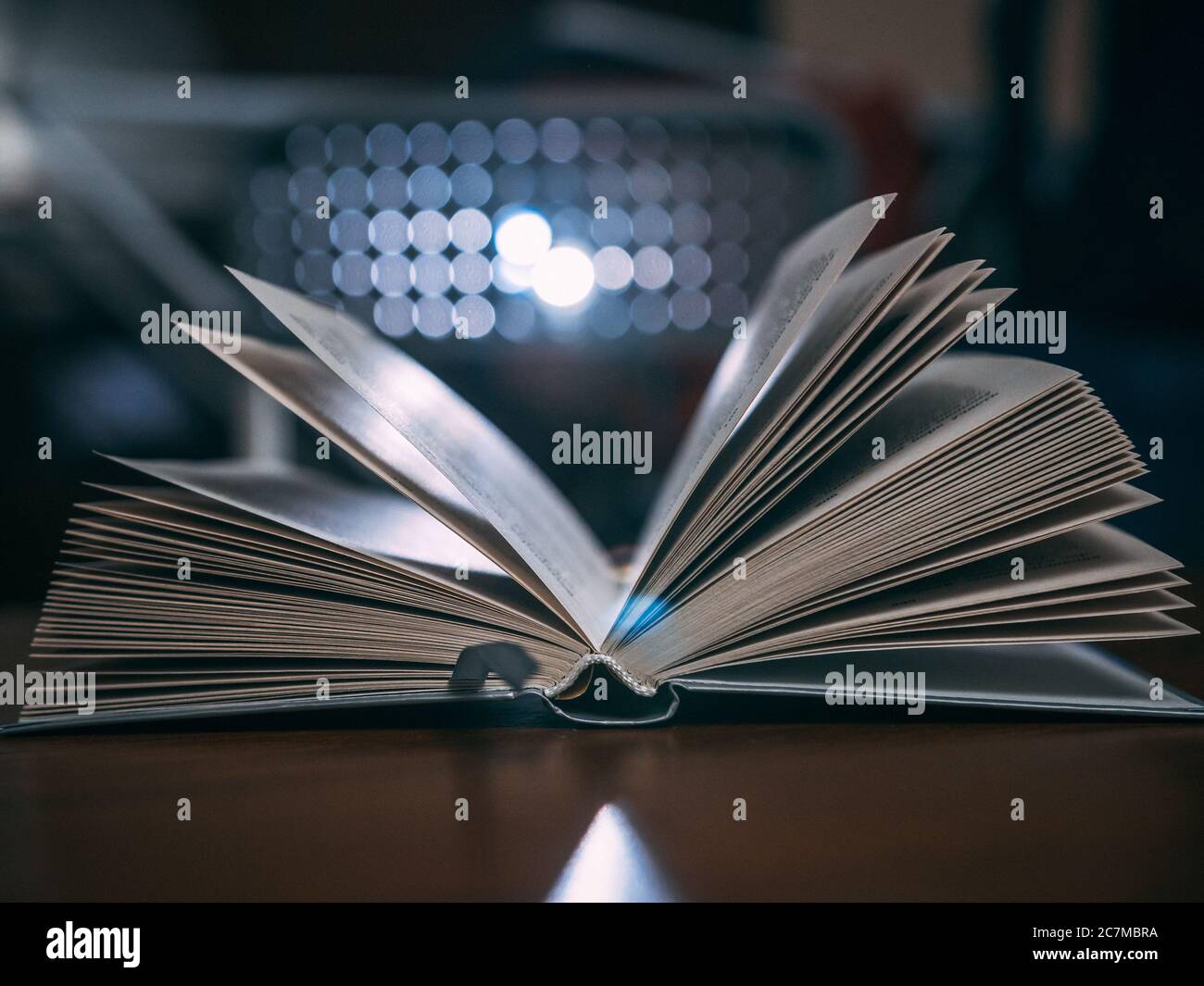 Book pages blurred hi-res stock photography and images - Alamy