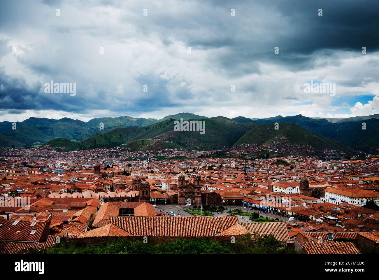Cusco panoramic hi-res stock photography and images - Alamy