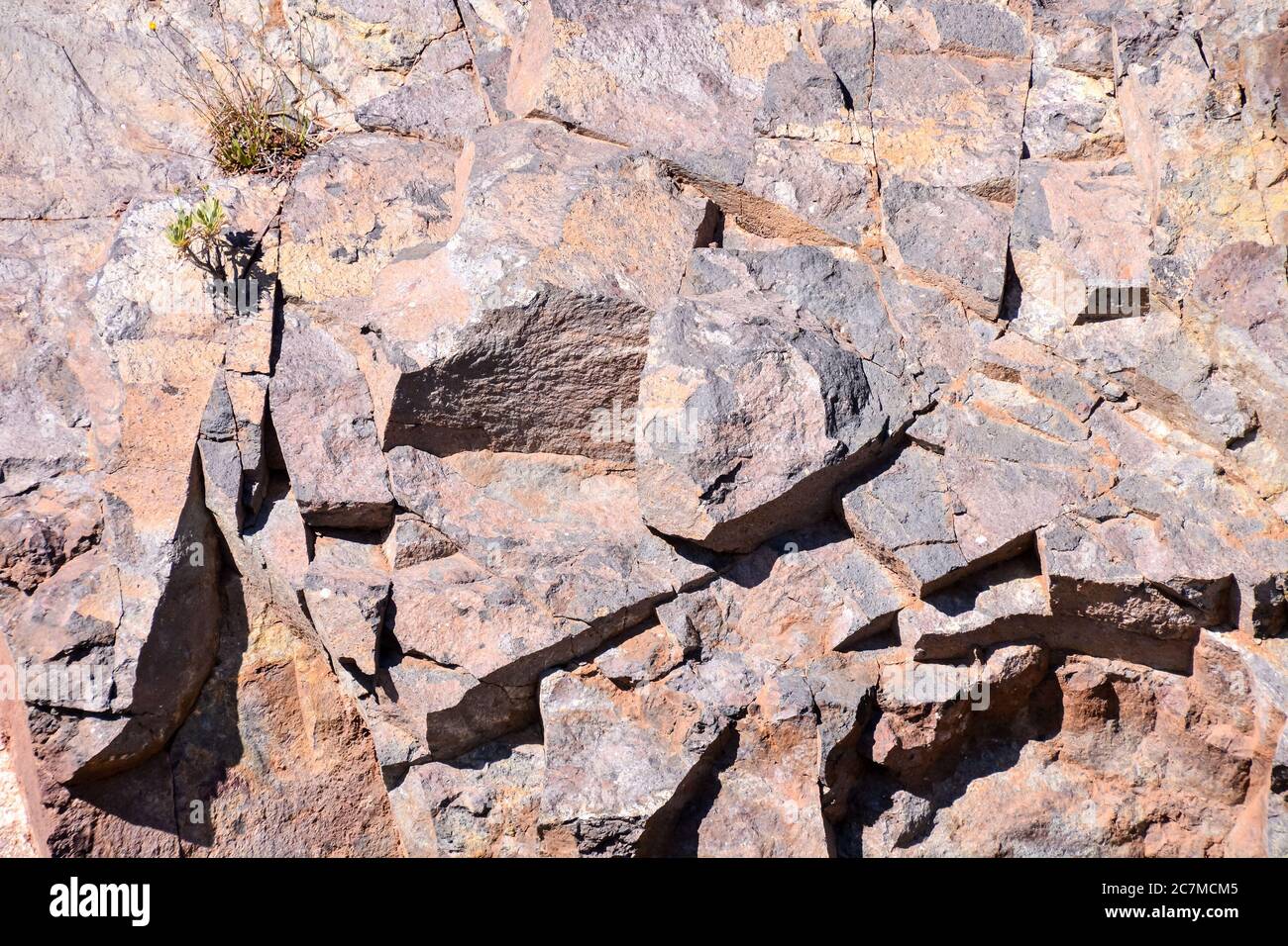 Dry Lava Basaltic Rock Stone Texture Background Stock Photo - Alamy