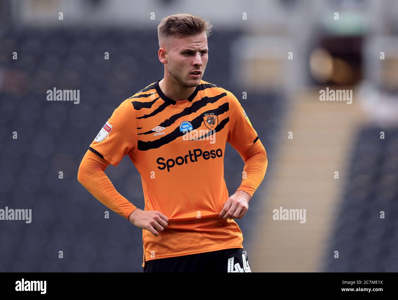 Hull City's James Scott during the Sky Bet Championship match at The ...