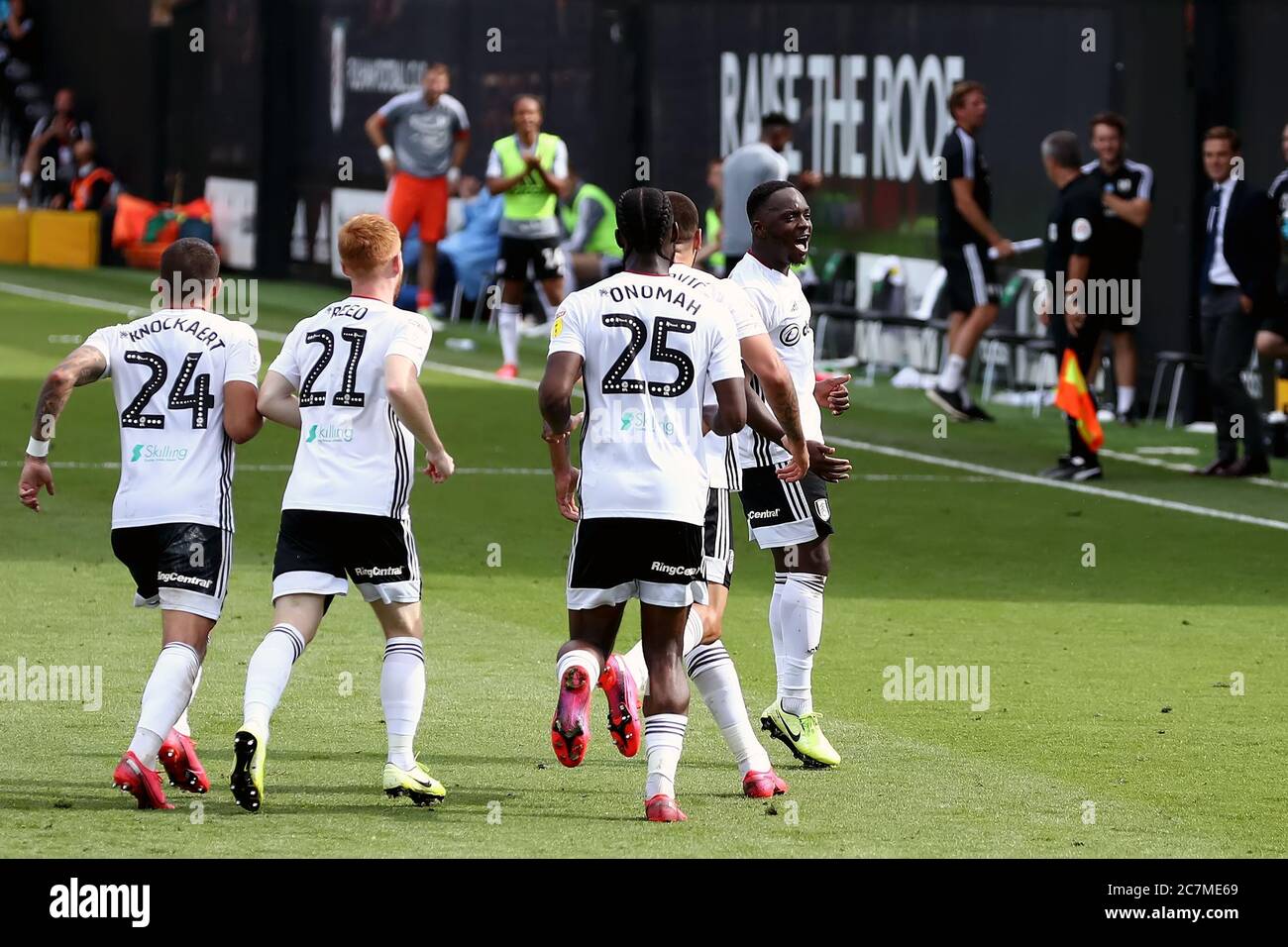 Craven Cottage, London, UK. 18th July, 2020. English Championship ...