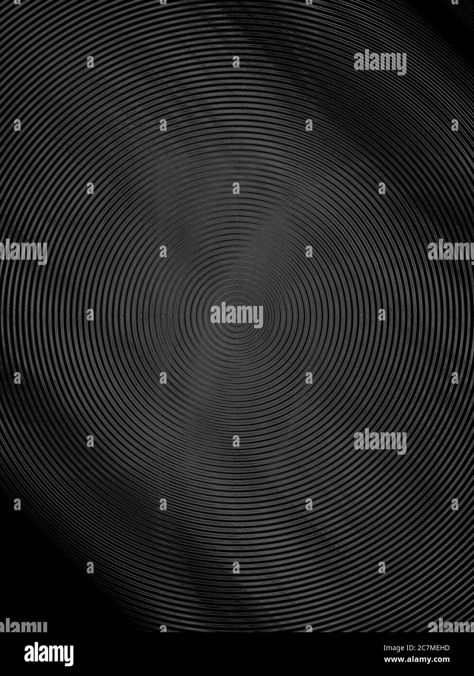 Grey texture digital graphical side frame art on Black color background ...