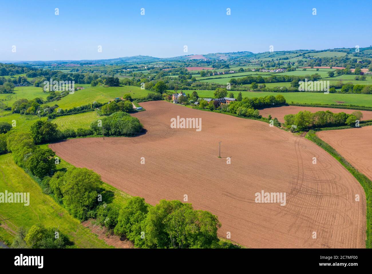 Spring in Devon near Exeter, Devon, England, United Kingdom, Europe ...