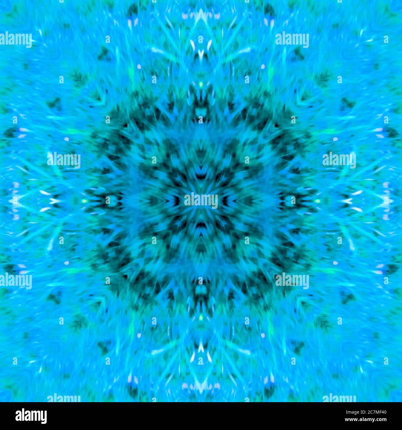 Computer graphics, pattern - kaleidoscope, seamless surreal magical ...