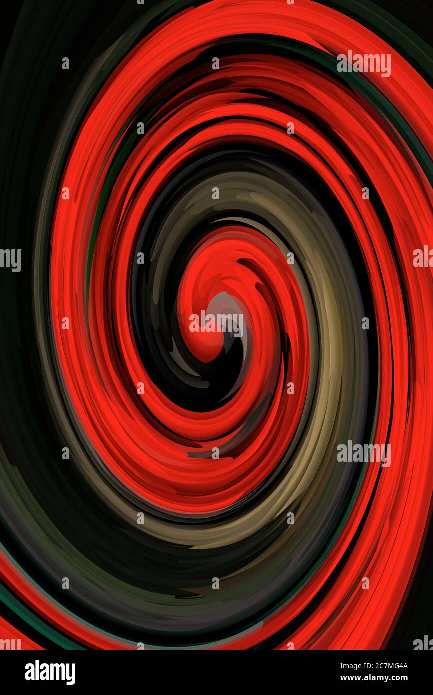 Rounding frame red and olive color art texture raster image digital ...