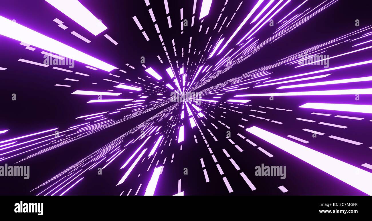 Abstract glow neon purple lines and stripes. Retro futuristic ...