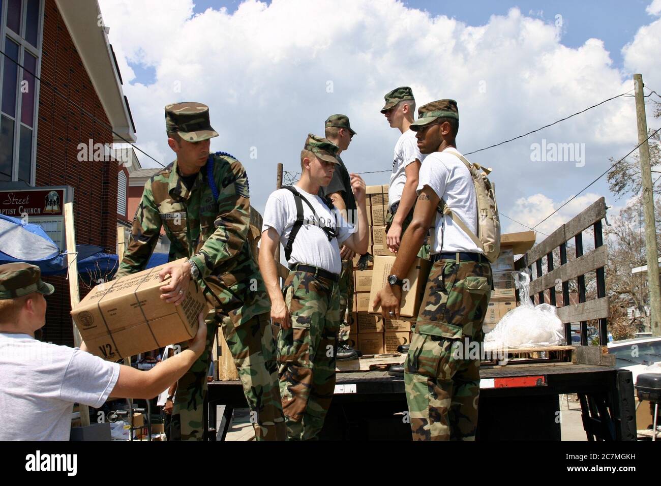 Hurricane survival supplies hi-res stock photography and images - Alamy
