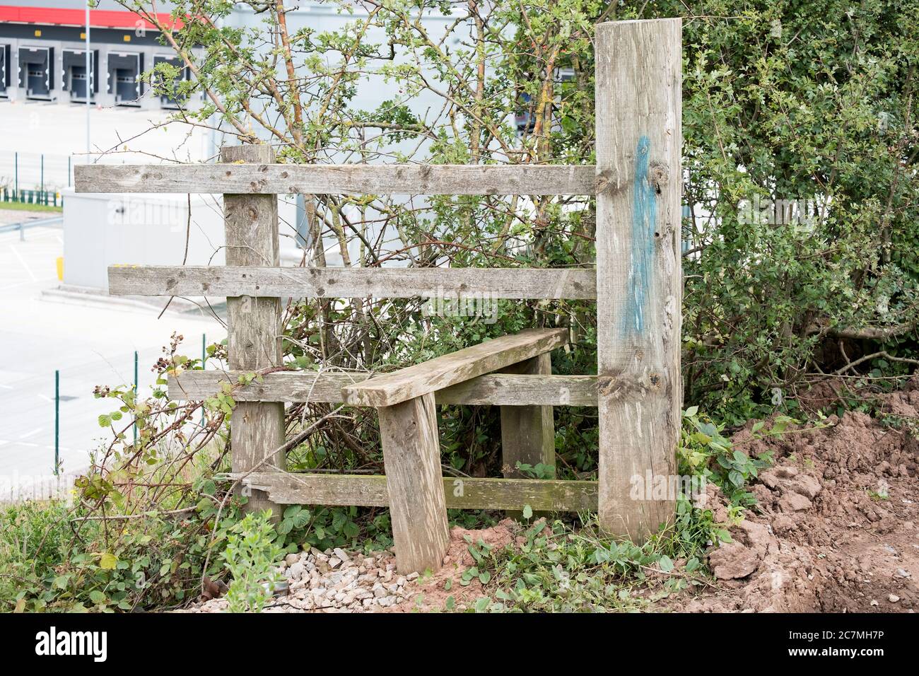 Step over fence hi-res stock photography and images - Alamy