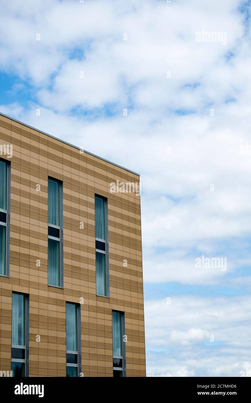Corner of a hotel building Stock Photo - Alamy